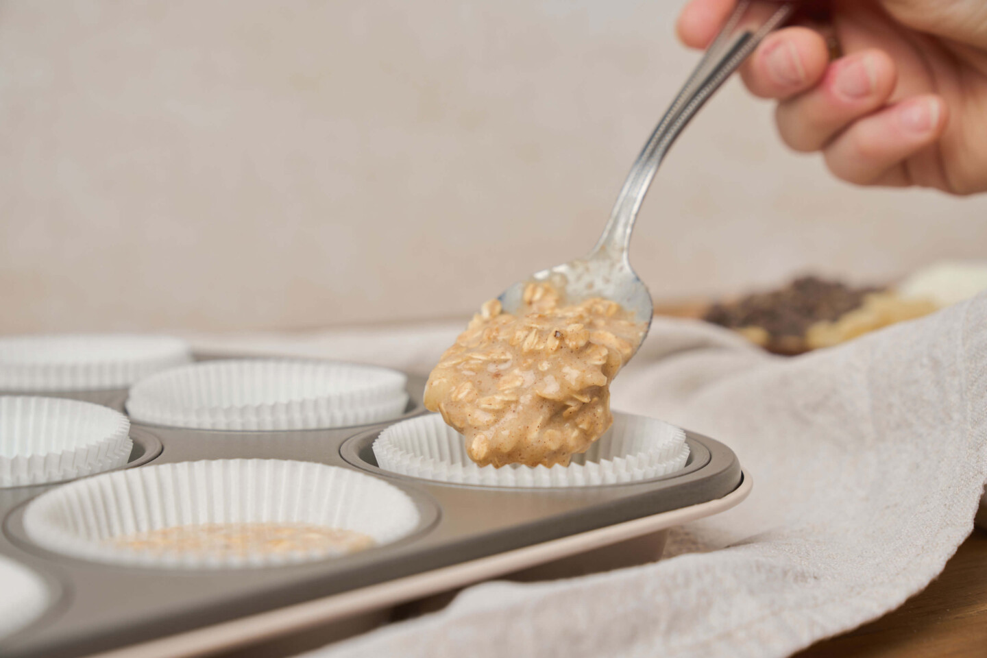 Süße Versuchung: Oatmeal Muffins