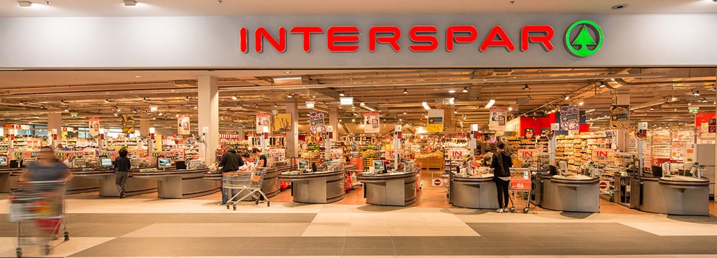 INTERSPAR grocery store at ATRIO leaves nothing to be desired