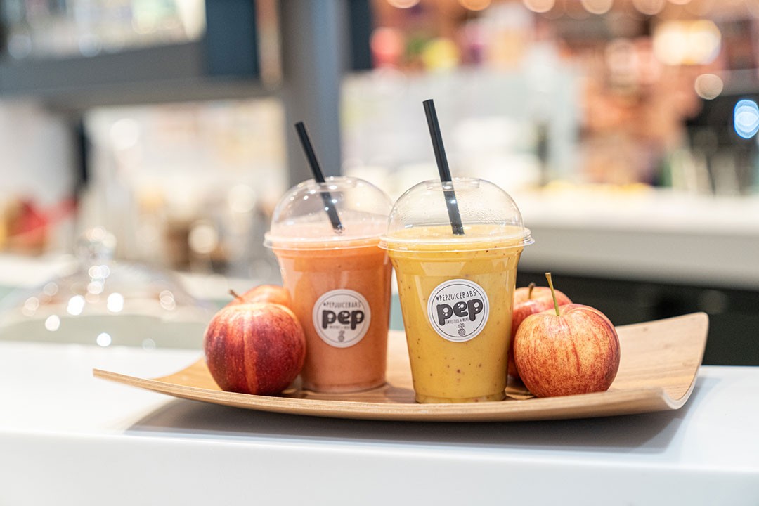 pep juice bar - fresh, happy, colorful and full of energy!